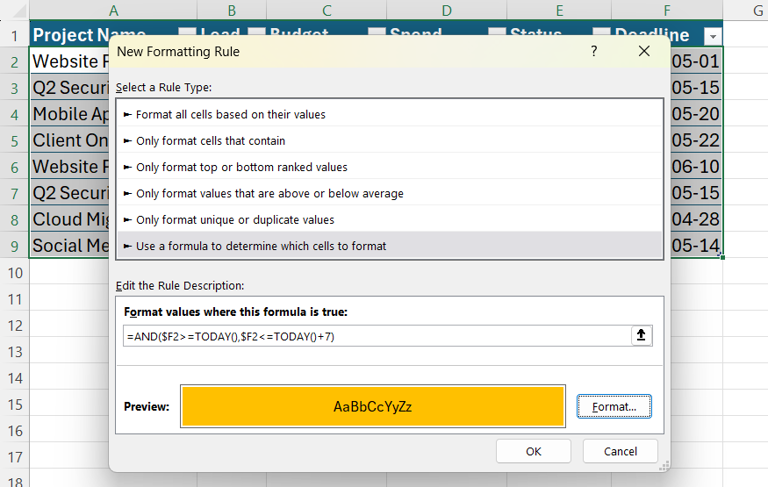 These 7 conditional formatting formulas turn Excel into an automated ...