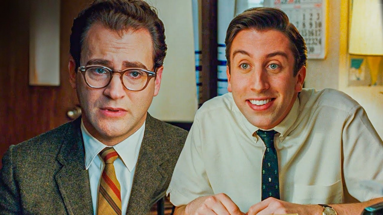 Meeting with the young rabbi (Simon Helberg): A Serious Man