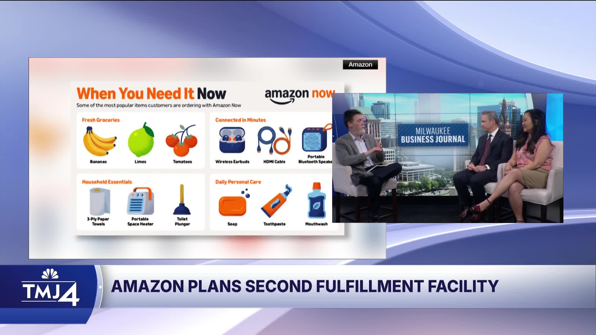 MBJ gives update on Amazon fulfillment facility