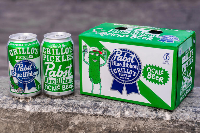 Pabst Blue Ribbon and Grillo's partner up for new pickle beer