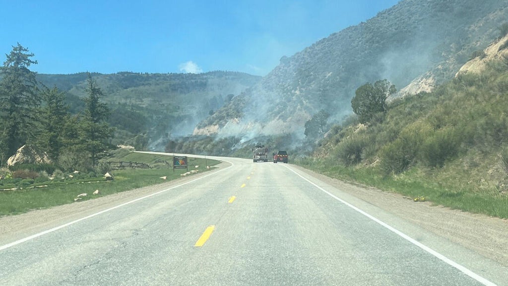 Fire crews get control of wildfire burning in Colorado's mountains