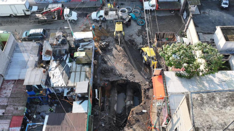 Por mega fuga de agua en Iztapalapa vecinos siguen sin el líquido en ...