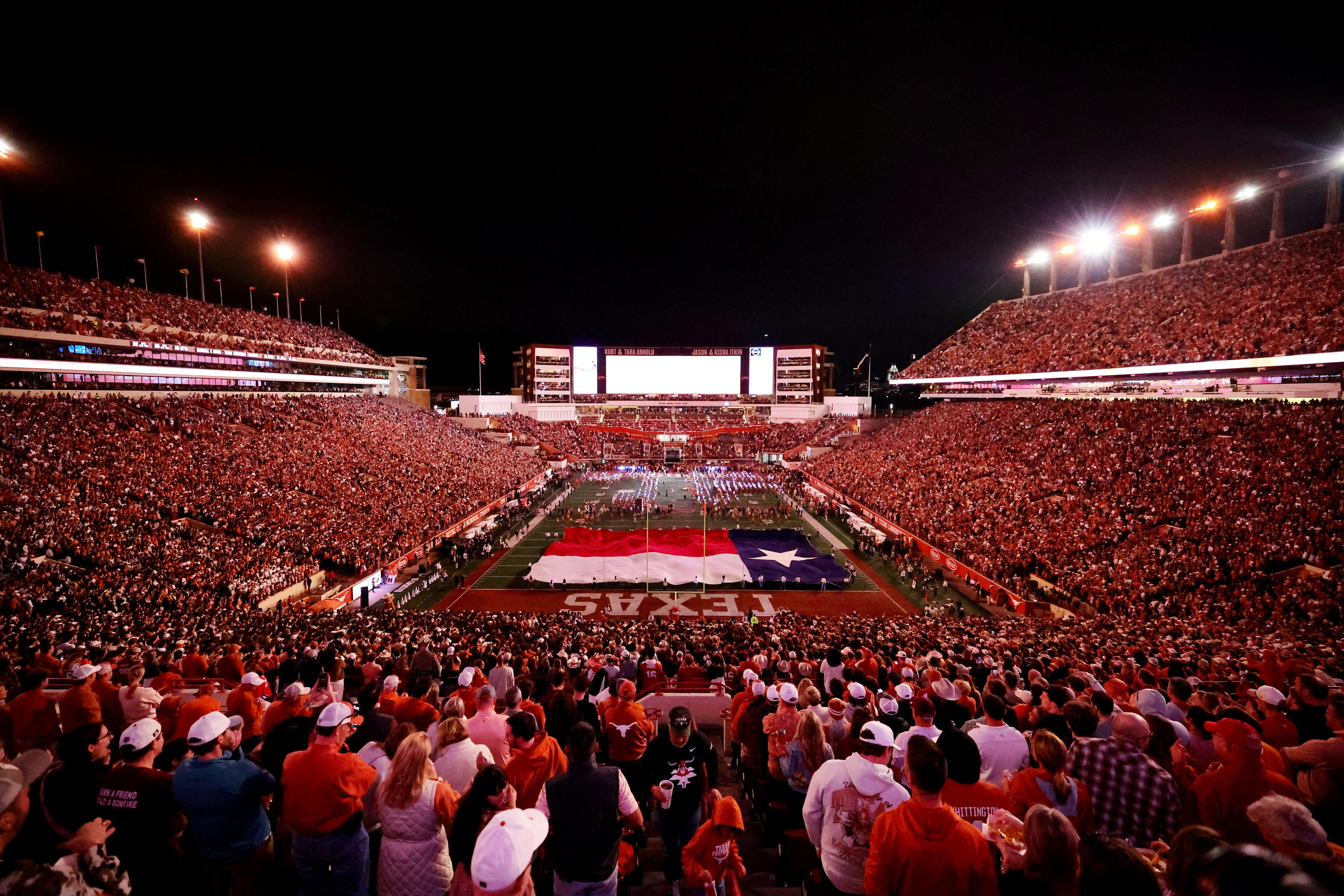 Texas Longhorns are most expensive college football tickets in 2026