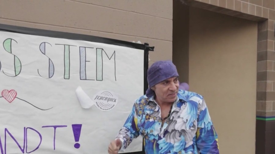 Steven Van Zandt helps bring music to the classroom