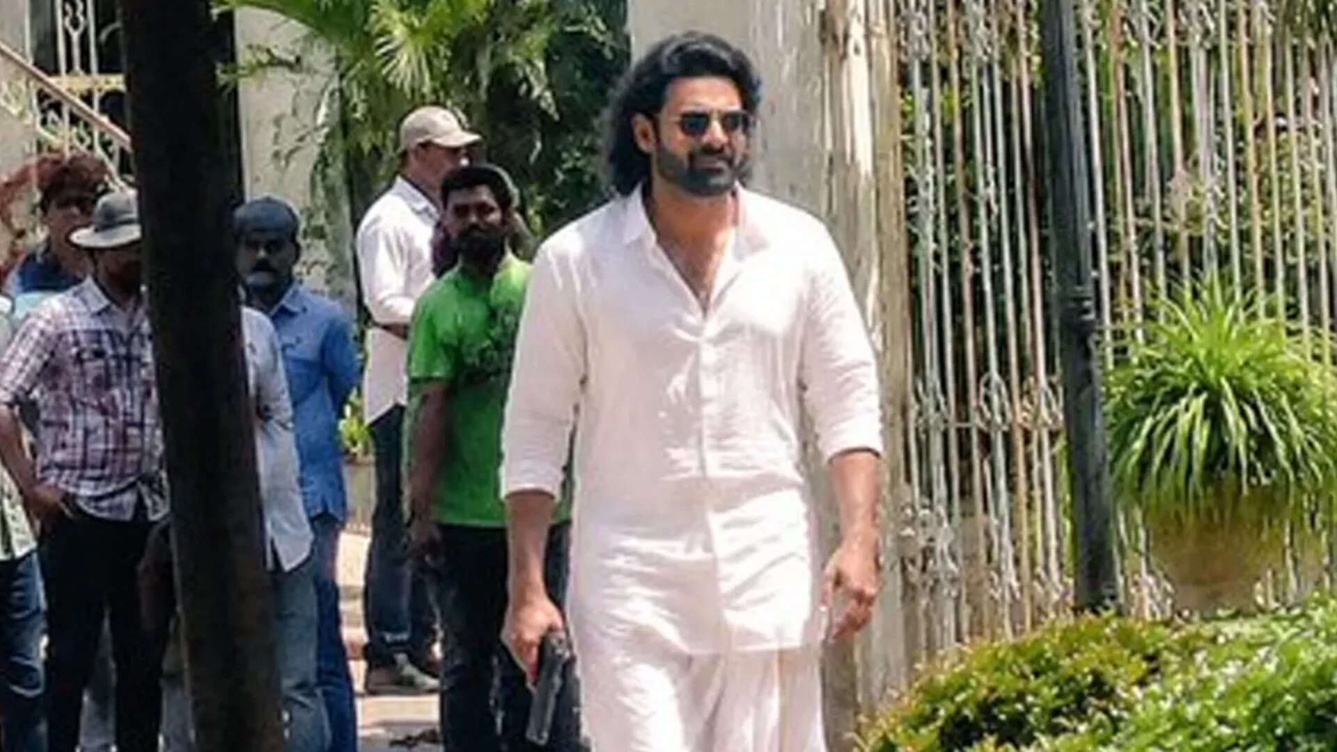 Prabhas spotted on Sandeep Reddy Vanga's 'Spirit' sets in Kompally - Pic