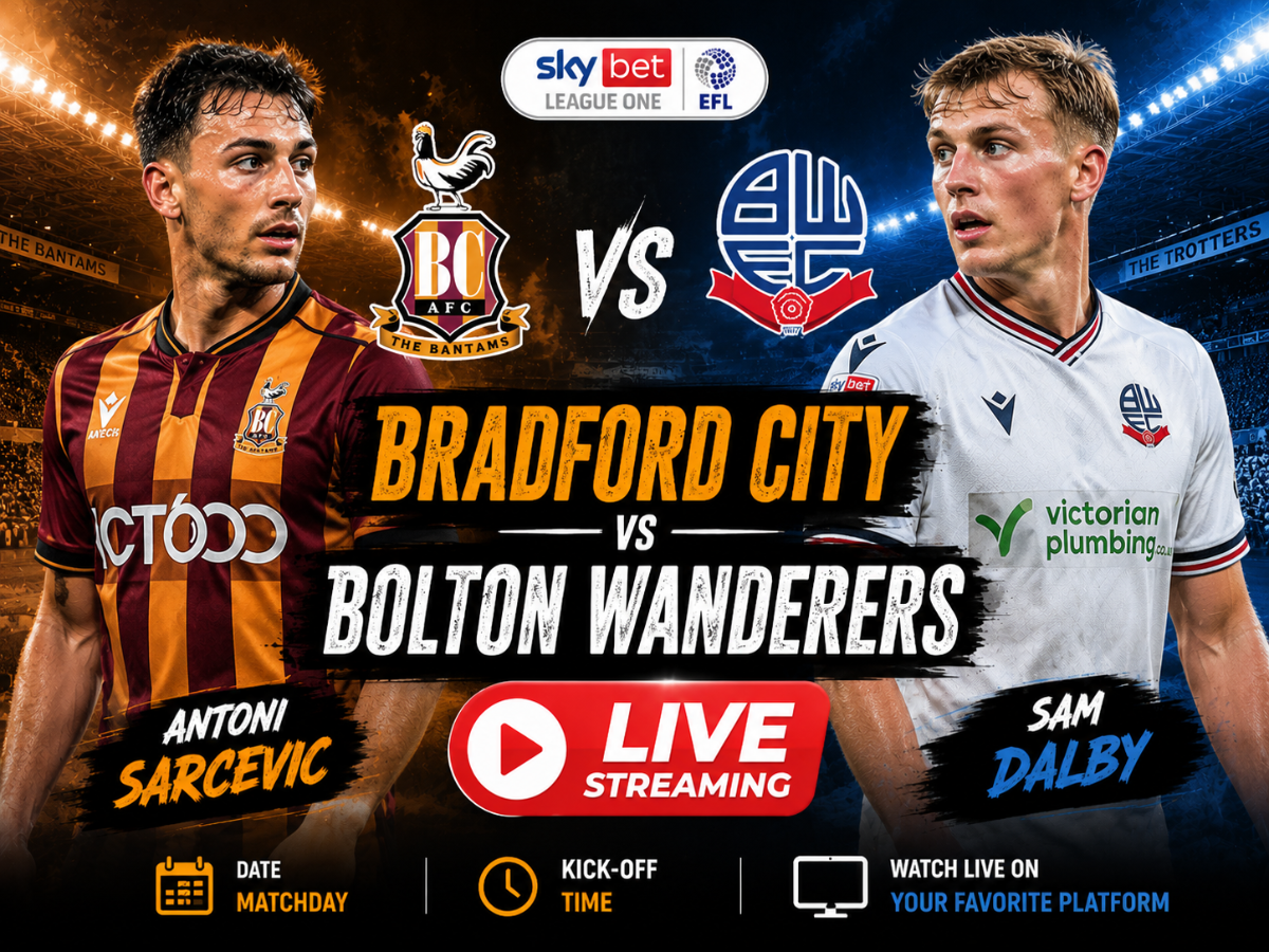 Bradford City vs Bolton Wanderers live: EFL League One playoff ...