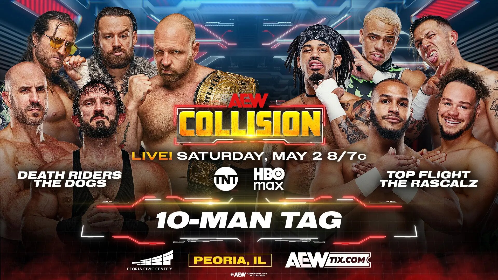 AEW Collision preview (5/2/26) – 3 huge AEW title defenses
