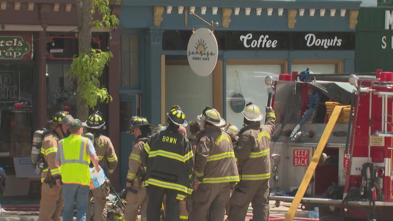 Monroe fire draws large response, damages historic downtown block
