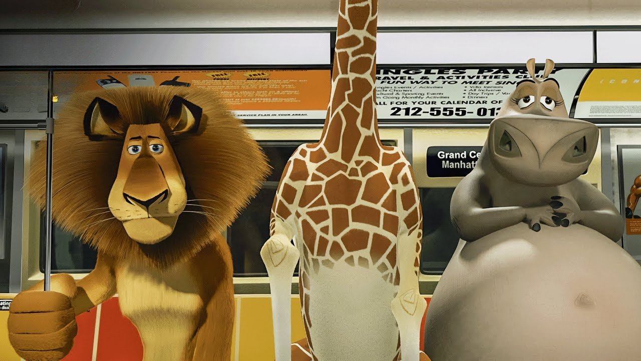From zoo to city streets – the gang escapes Madagascar (Ben Stiller ...