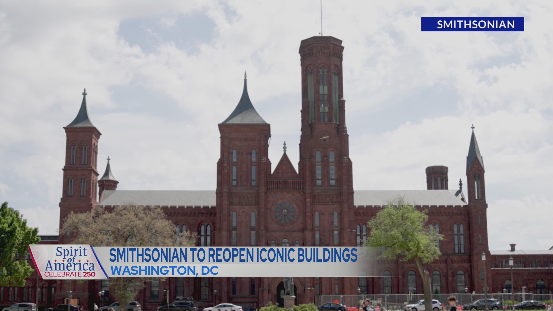 Smithsonian to reopen iconic buildings