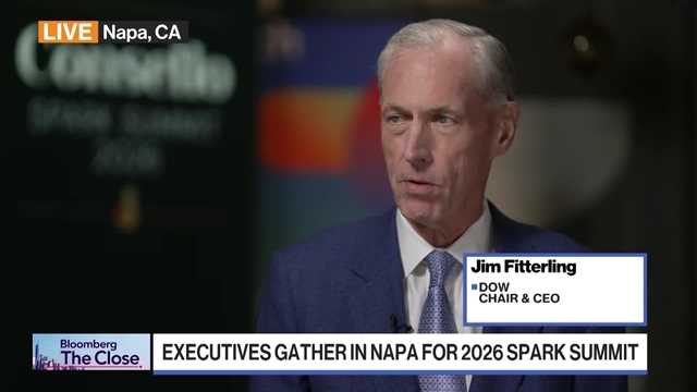 Dow is hardly moving anything through Hormuz, CEO says