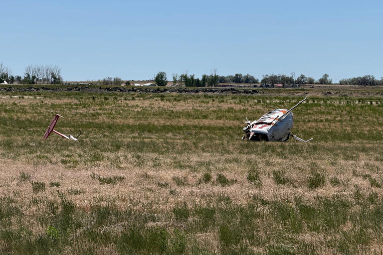 Helicopter crash at Magic Valley Regional Airport