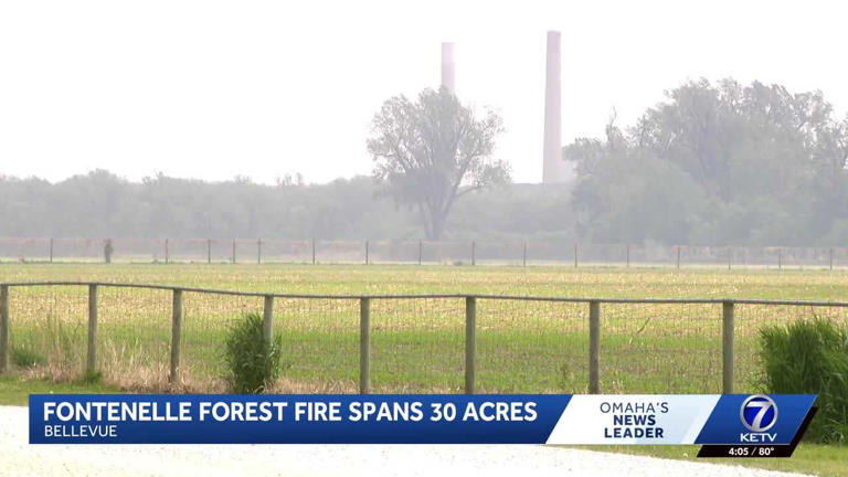Fontenelle Forest fire burns 30 acres, closes trails