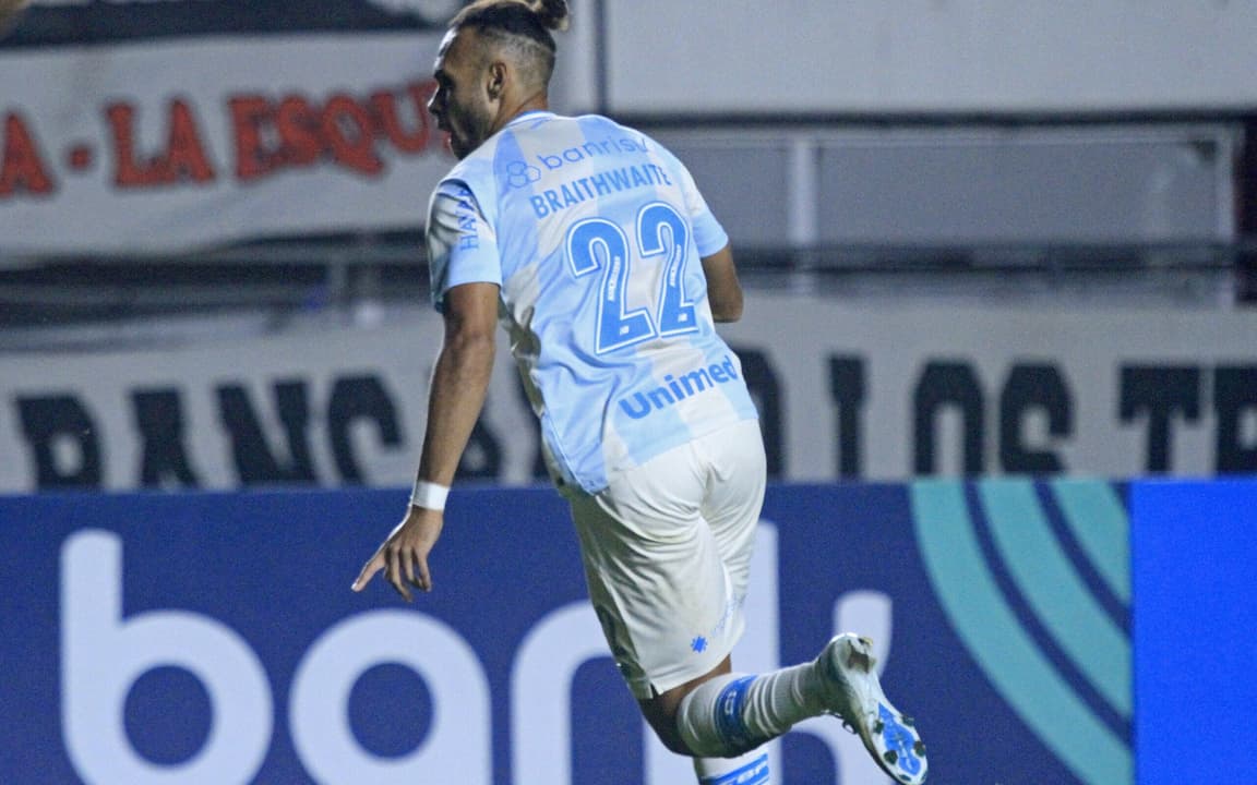 Veja gol em Confiança x Grêmio: Braithwaite abre o placar