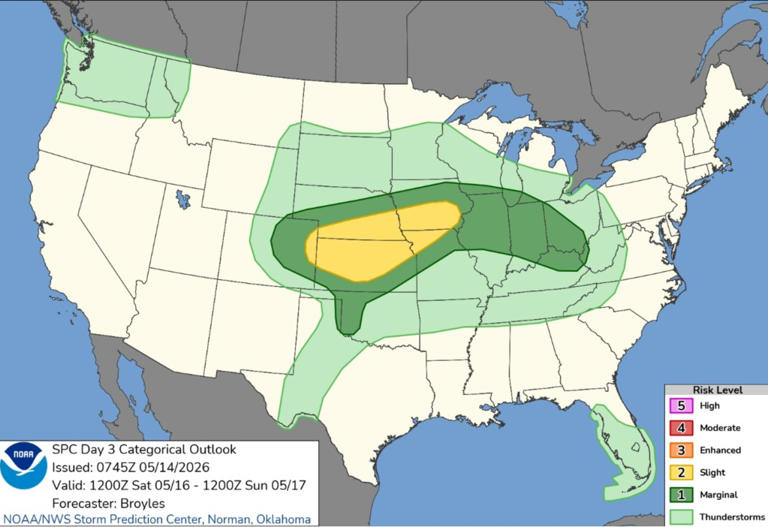 Particularly dangerous situation warning as tornado spotted in Nebraska