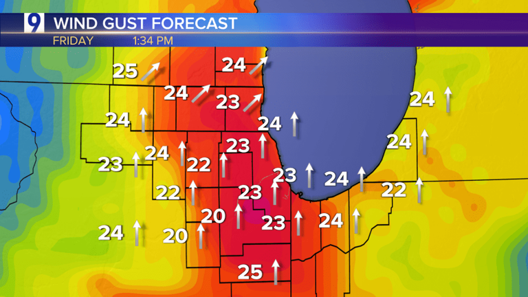Friday: Temperatures to break above 70 degrees for only the 4th time ...
