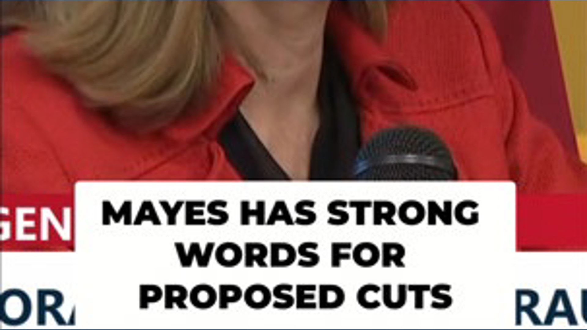 AG Mayes reacts to proposed cuts to AG's office