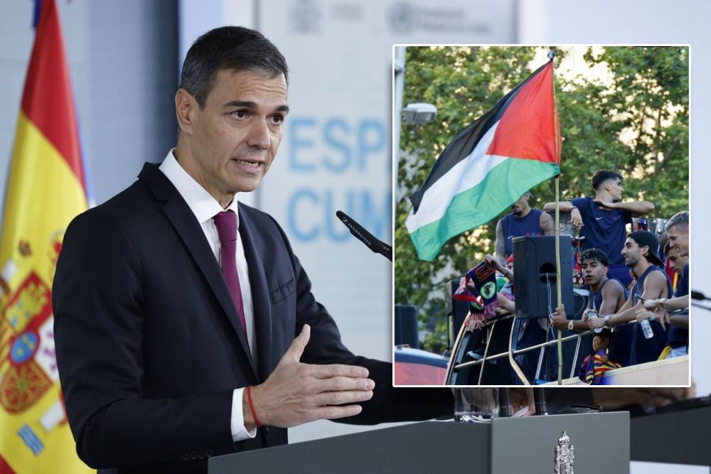 Spain PM 'proud' of Barcelona's Yamal in Palestinian flag row