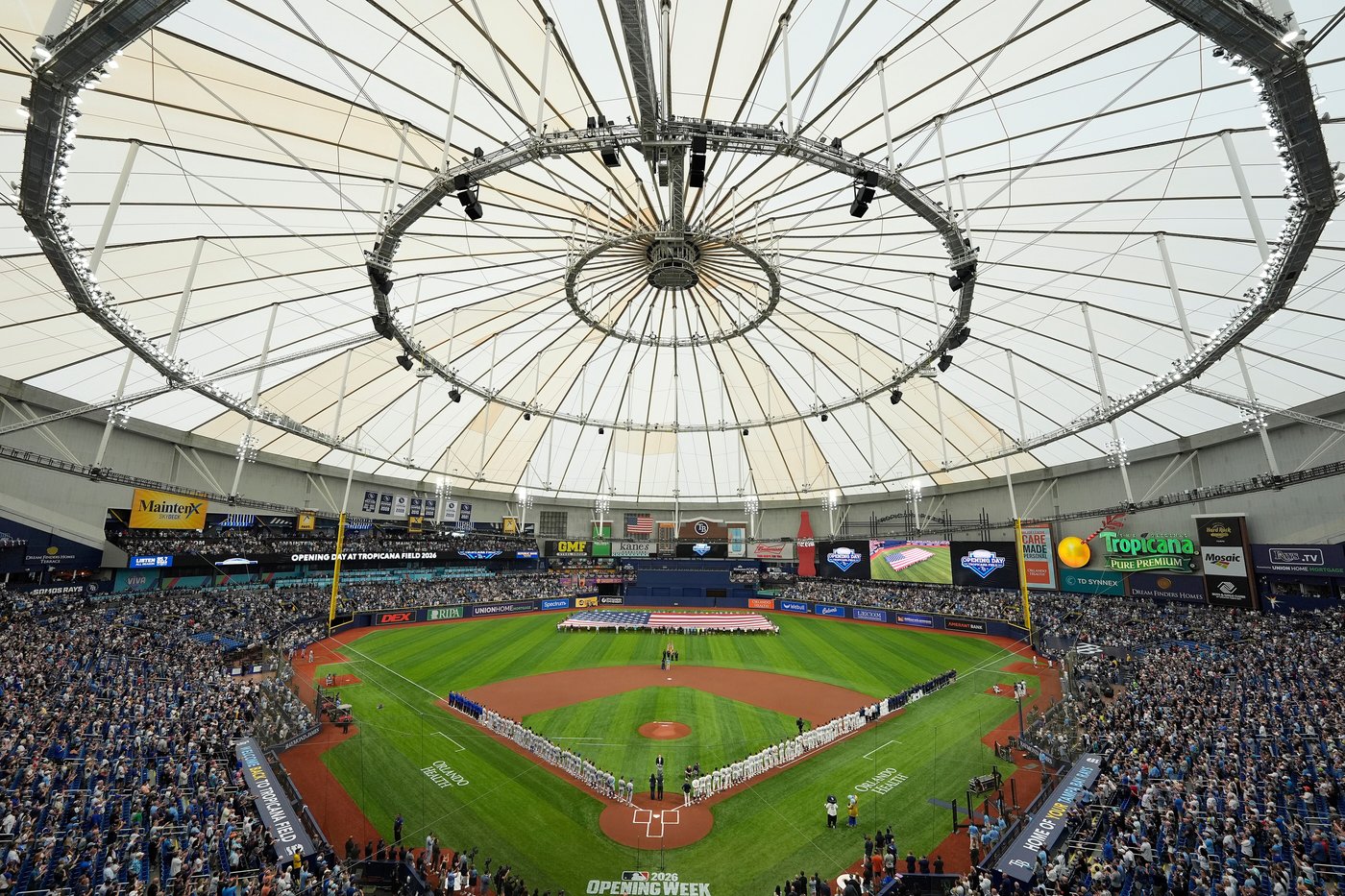 Tampa Bay Rays and local officials announce a tentative $2.3B deal for ...