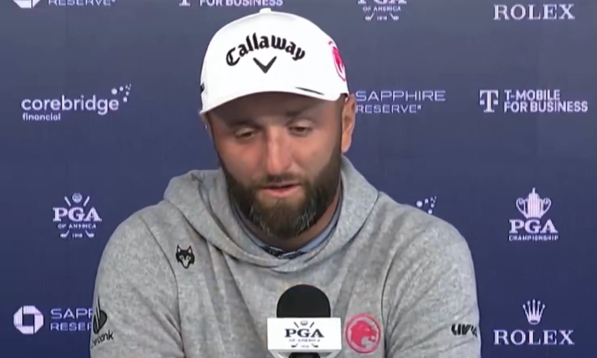 Jon Rahm issues apology after hitting volunteer during furious outburst ...