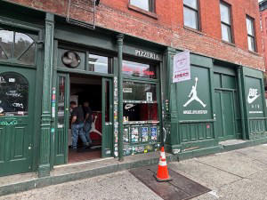 Nigel Sylvester takes over NYC pizzeria for Air Jordan 4 pop-up