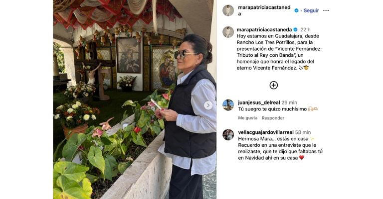 Así fue el reencuentro entre Mara Patricia Castañeda y su ex Vicente ...