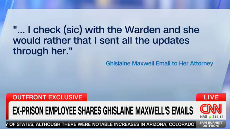 'Disgusting' details leak from Ghislaine Maxwell emails