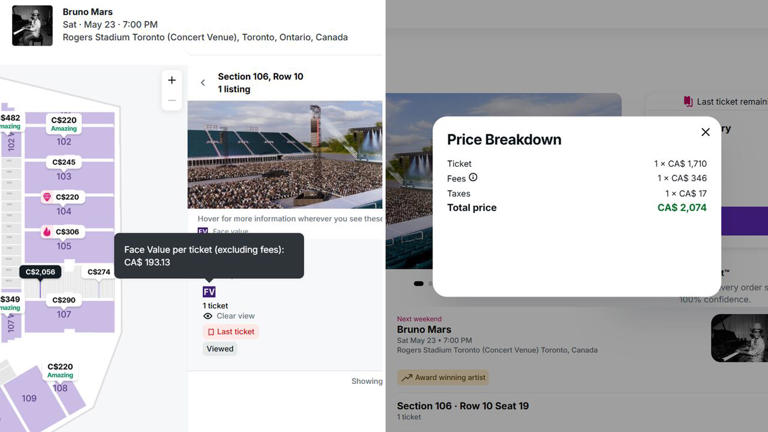 Ontario starts crackdown on ticket resale above face value