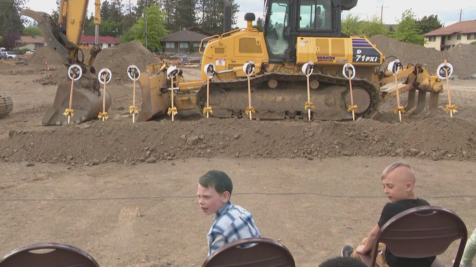 Spokane Public Schools celebrates groundbreaking of new Adams Elementary