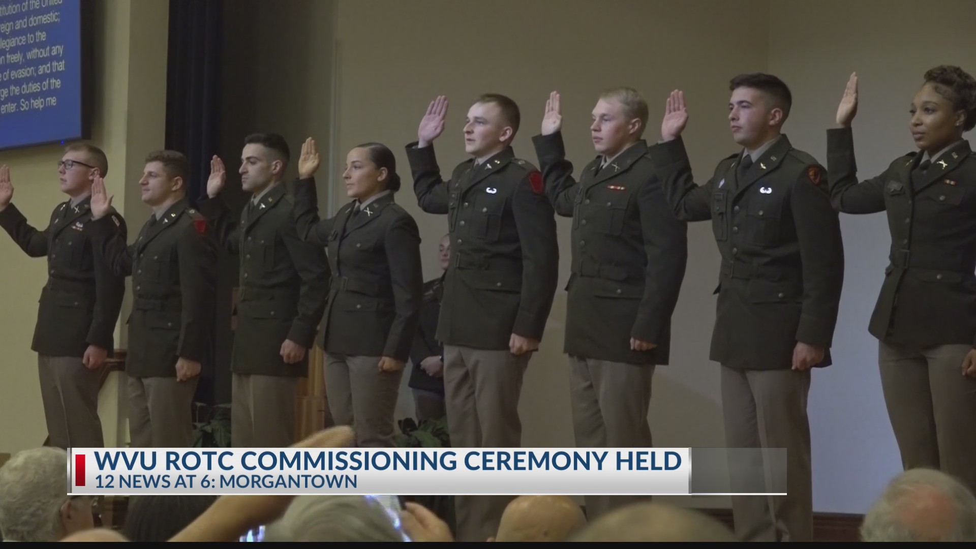 WVU hosts commissioning ceremony for ROTC Mountaineer Batallion