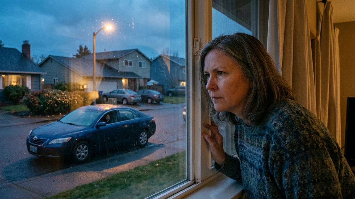 My neighbor knocked the day she left and told me what she had watched ...