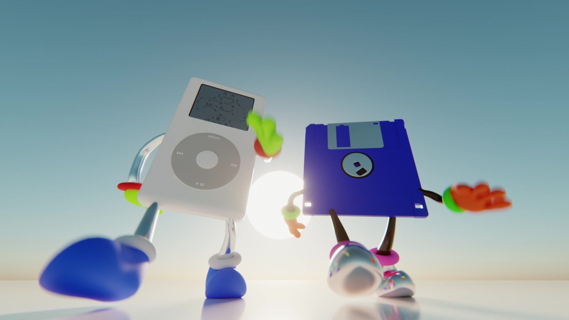 Watch an iPod and a floppy disk dance in the Avalanches’ new video
