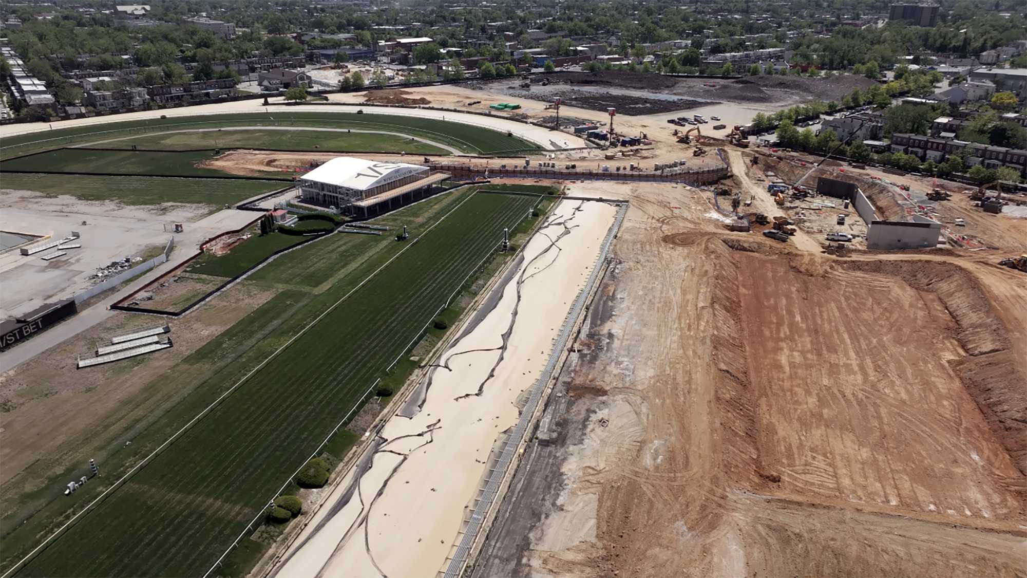Progress underway for Pimlico Race Course redevelopment