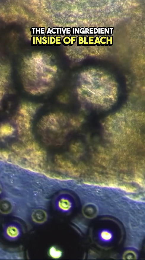 What happens when bleach interacts with soap chemicals