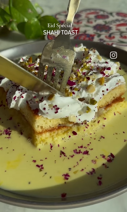 No-bake dessert toast 🍞 😍💯 Shahi tukda / Shahi toast — Indian ...