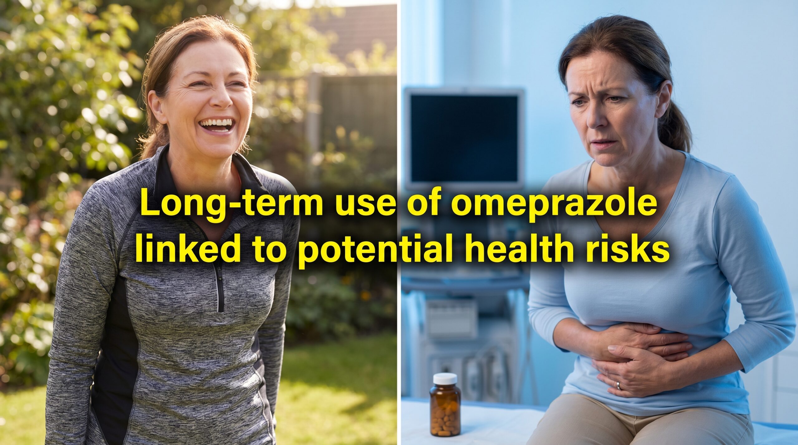 Long-term use of omeprazole linked to potential health risks