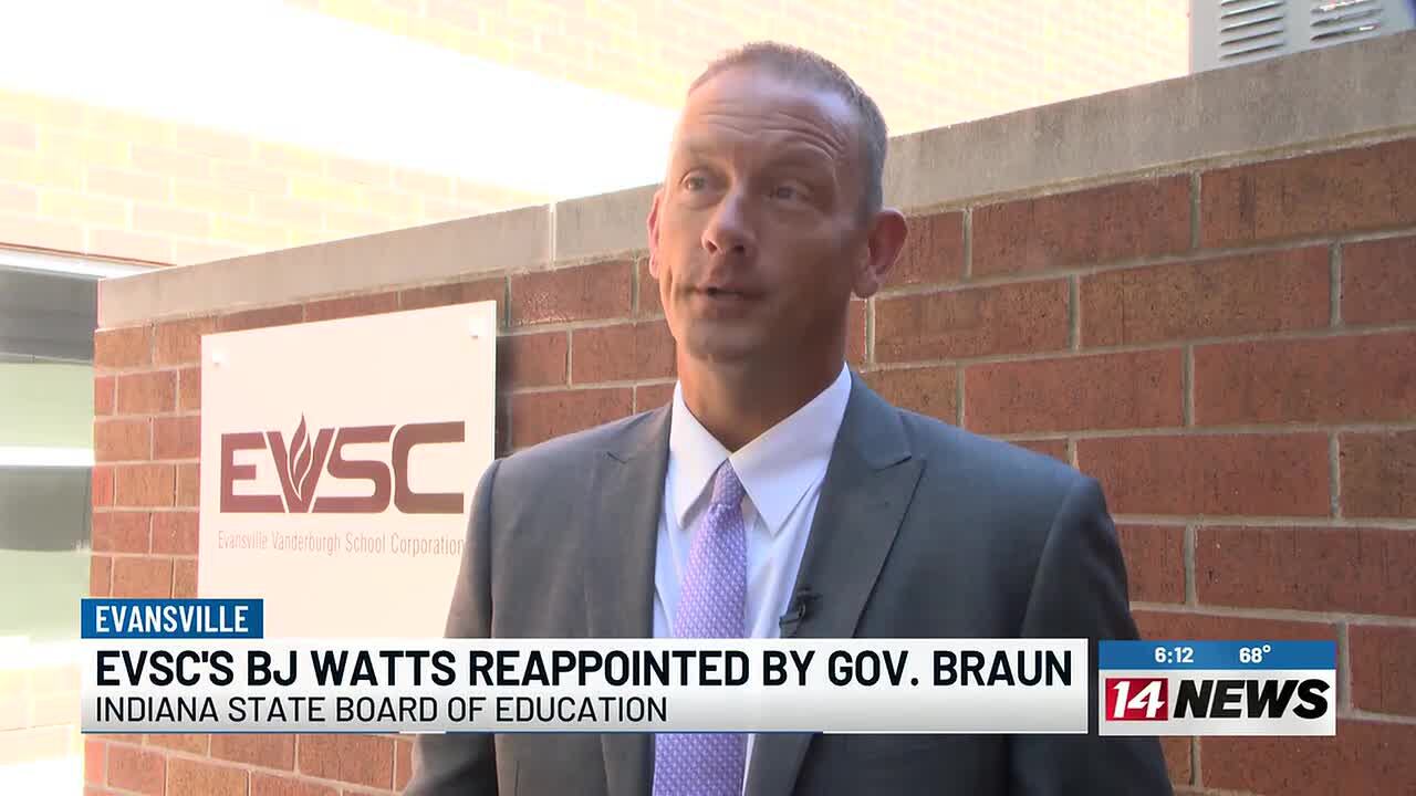 EVSC admit BJ Watts reappointed for another term