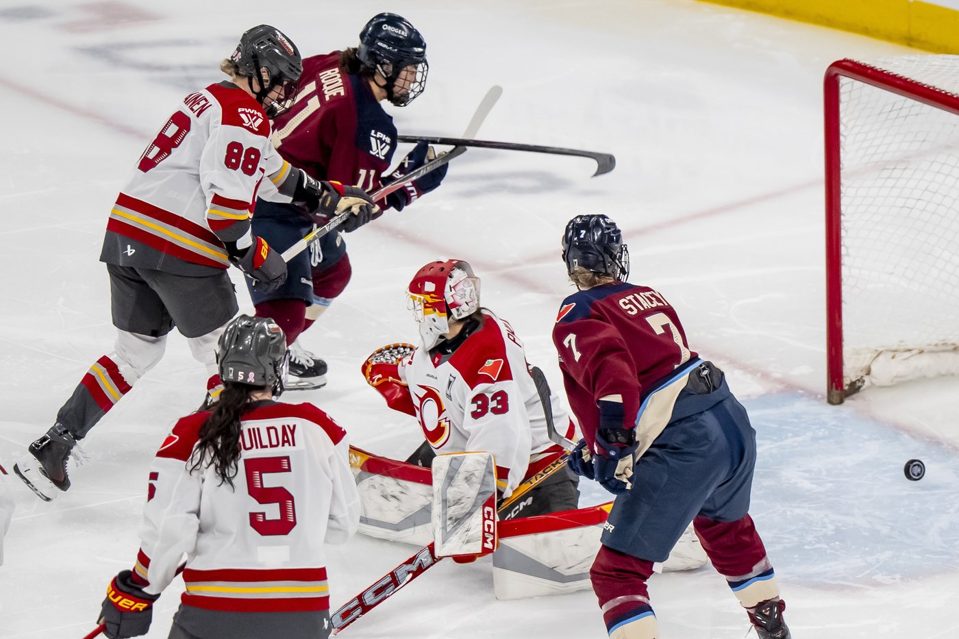 Roque's OT winner lifts Victoire to Game 1 win over Charge in Walter ...