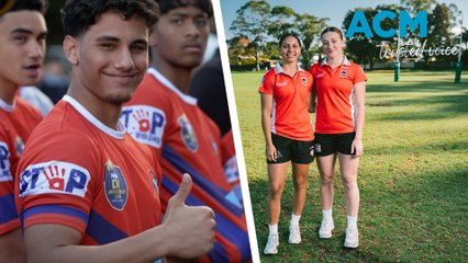 St George NRLW players join DV Awareness Cup