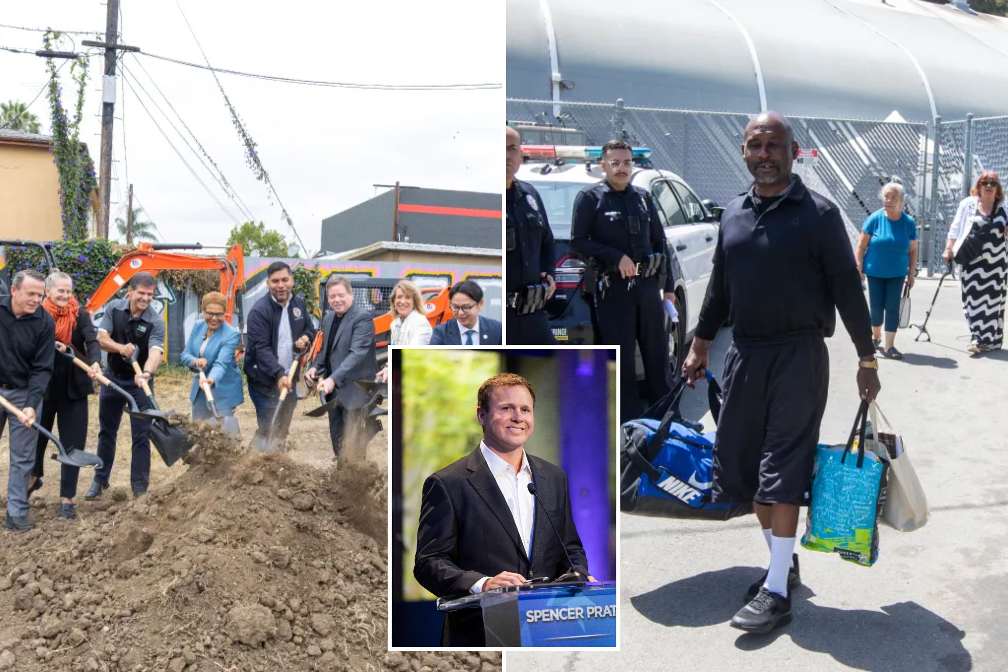 LA’s homeless ‘grift machine’ in two pictures — Mayor Bass hails new ...