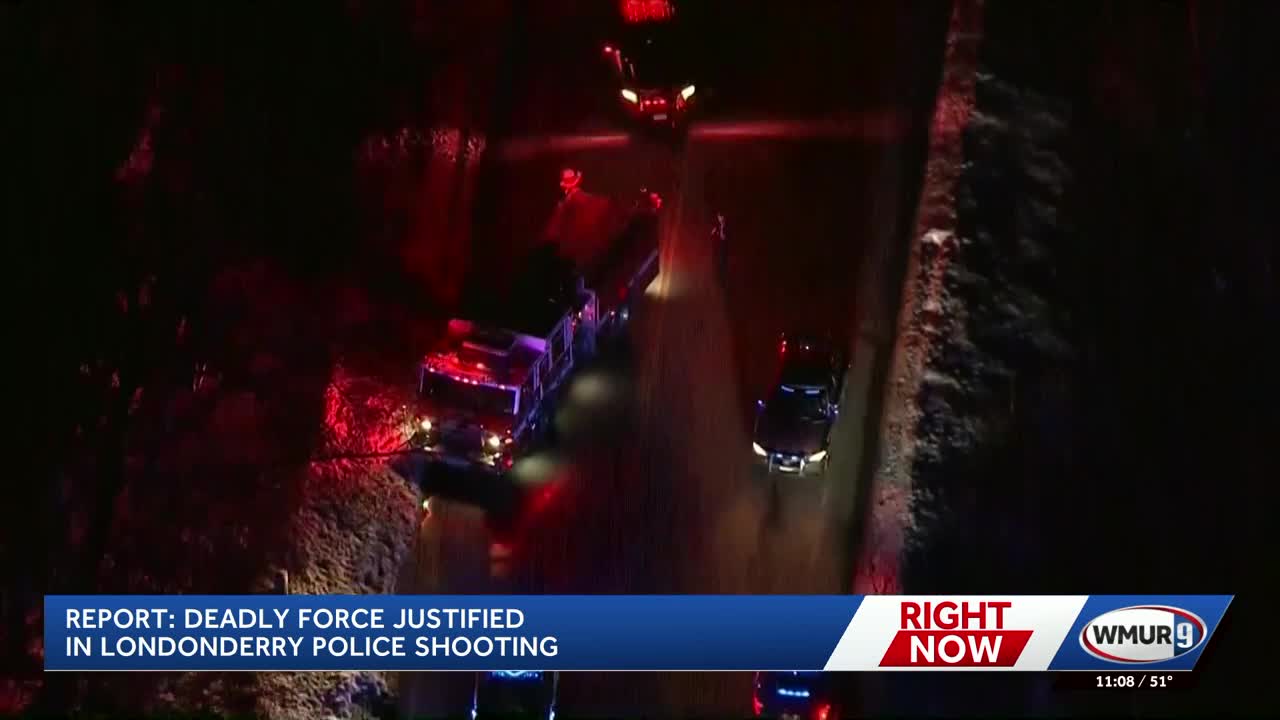 Report: Deadly force justified in Londonderry police shooting