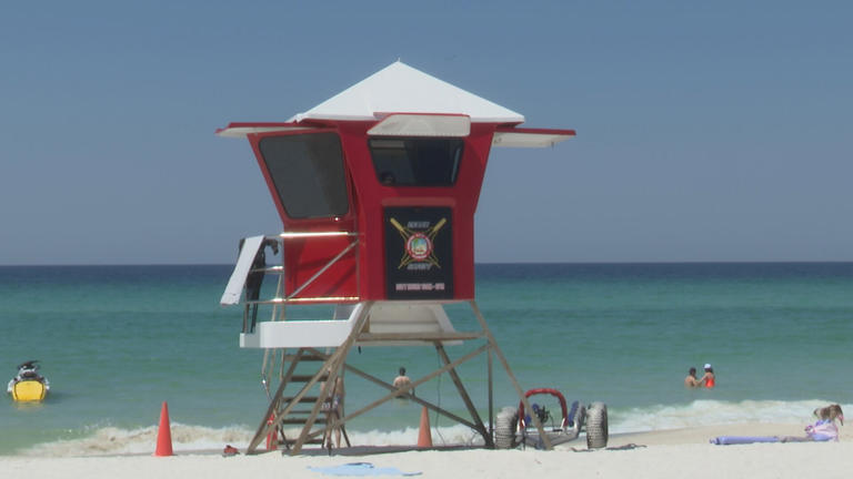 PCB lifeguards urge beachgoers to watch flags and rip current risk ...