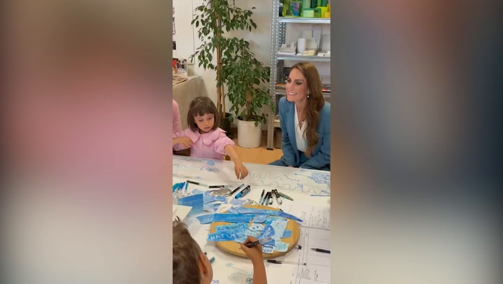 Watch: Princess Kate introducing herself in Italian