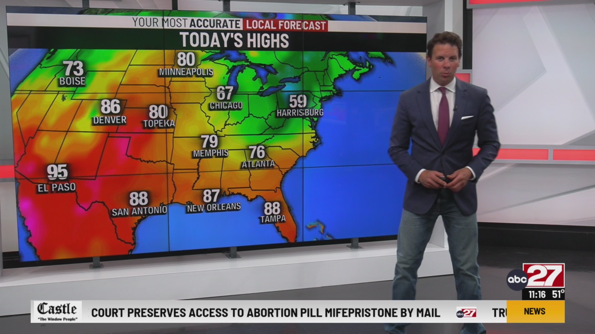 Eric's Thursday night forecast update
