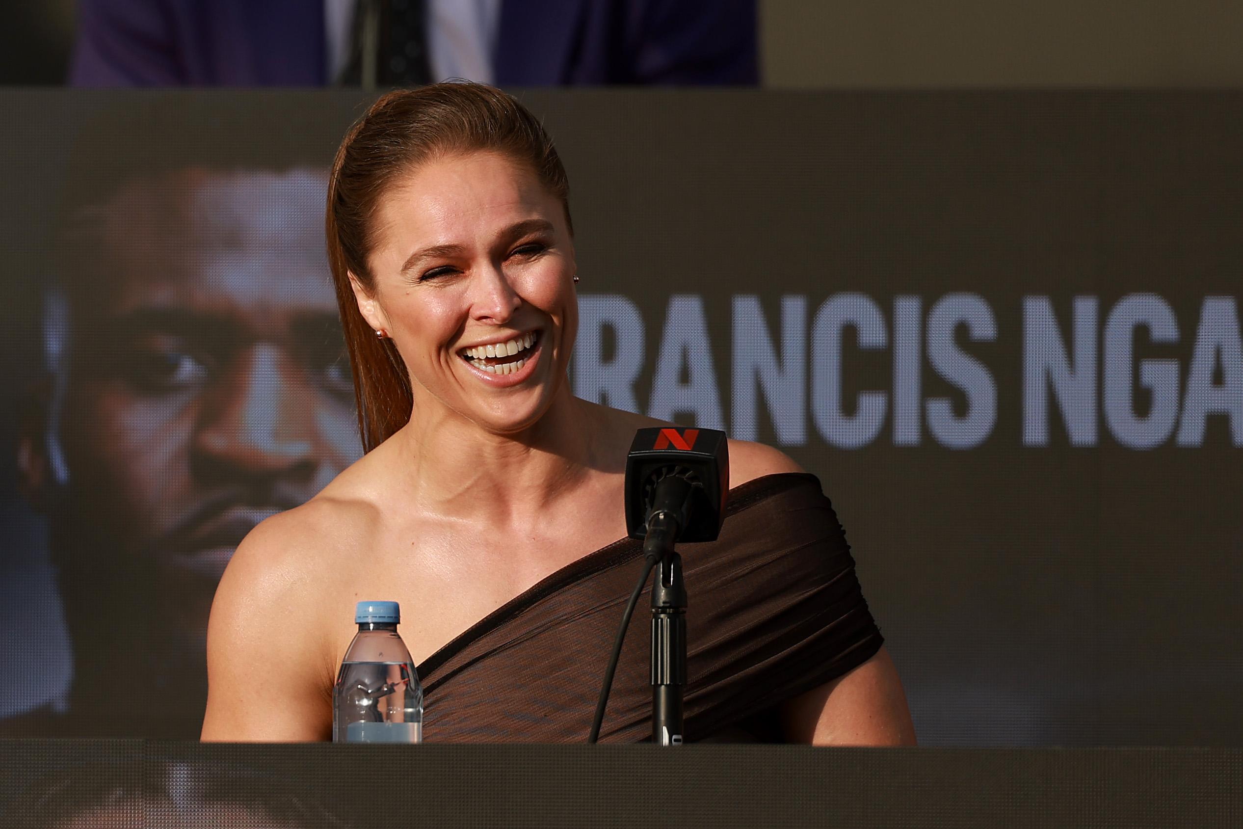 Ronda Rousey responds to 'cleft-lip Lincoln' Khamzat Chimaev and his ...