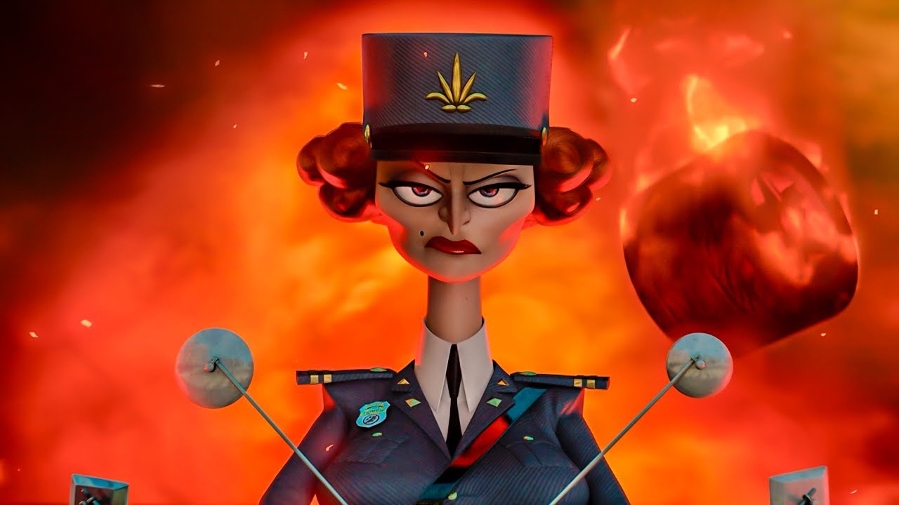 Chantel DuBois unleashed (the animal's escape full scene) Madagascar 3