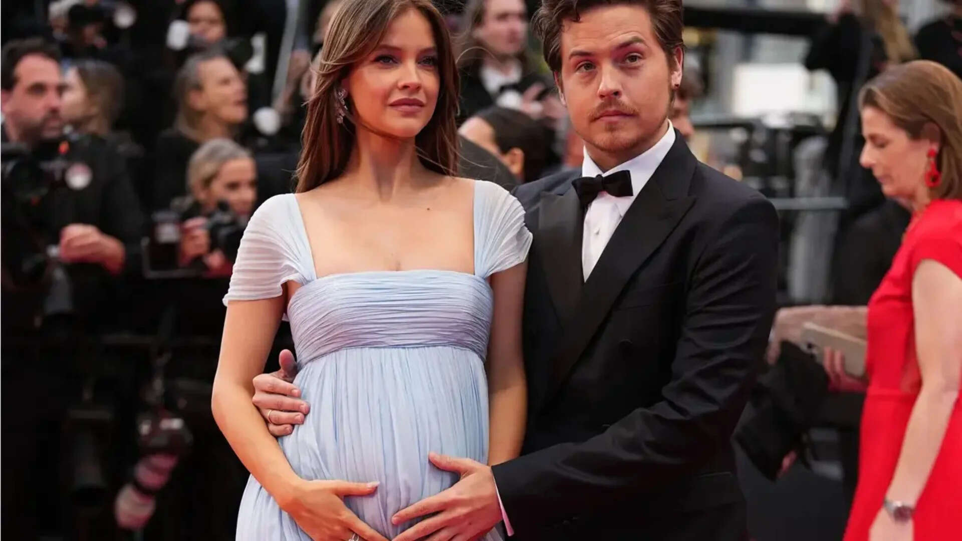 Barbara Palvin and Dylan Sprouse announce pregnancy at Cannes Film ...