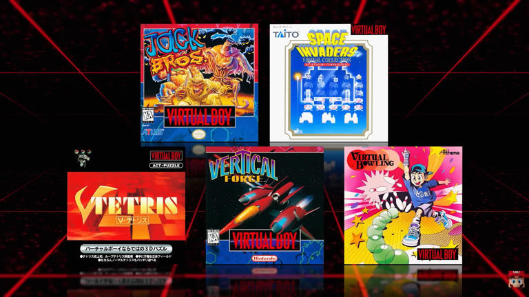New Virtual Boy reviews on Switch: Jack Bros., Vertical Force, V-Tetris ...
