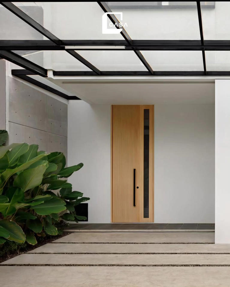 8 model pintu rumah minimalis modern untuk hunian elegan!