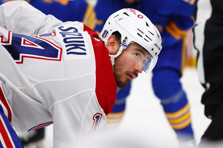 Suzuki, Evans cap 2nd-period surge, Canadiens beat Sabres 6-3 to take 3 ...